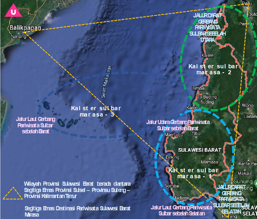 Jalur Laut, Gerbang Segitiga Emas Pariwisata Sulbar (1) - mandarnesia.com